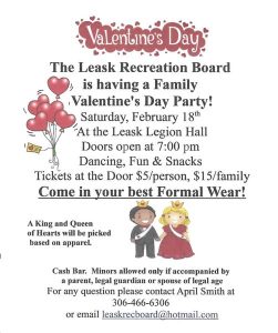Valentine’s Day – Village of Leask