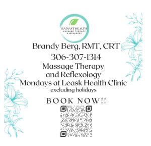 Brandy Berg, RMT, CRT – Village of Leask