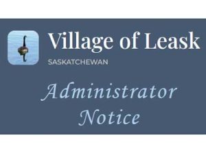 Village of Leask – Saskatchewan