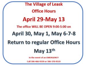 Village of Leask – Saskatchewan